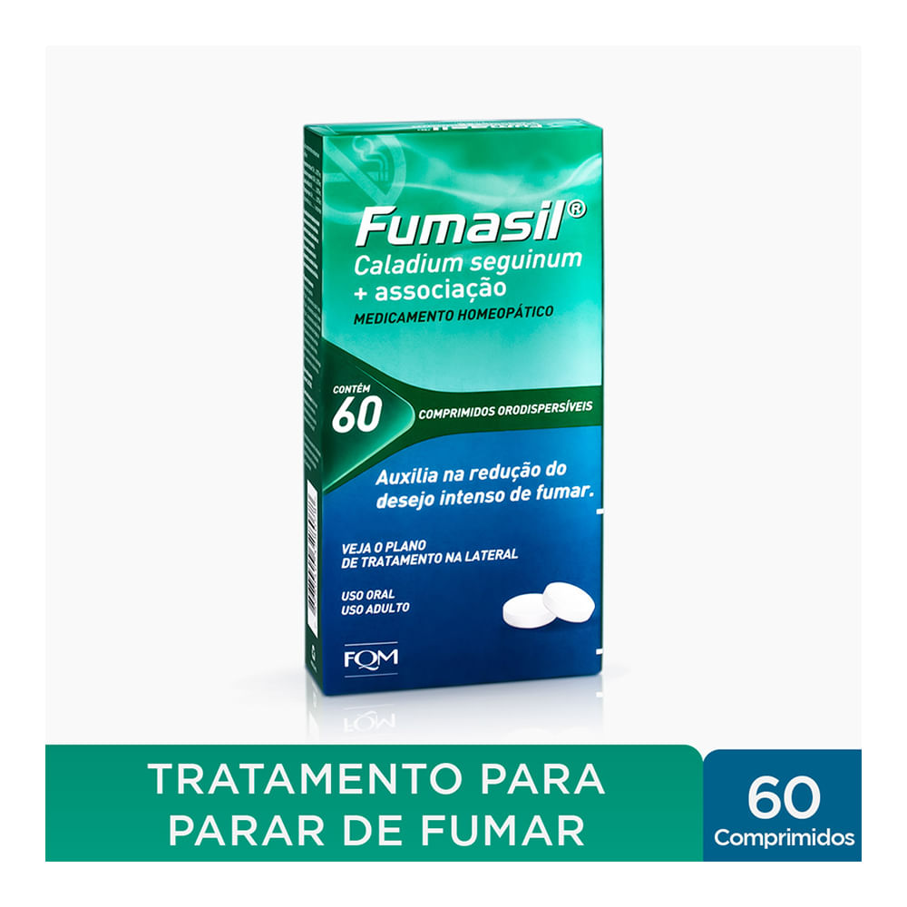 Fumasil 300mg FQM 60 Comprimidos - Drogarias Pacheco