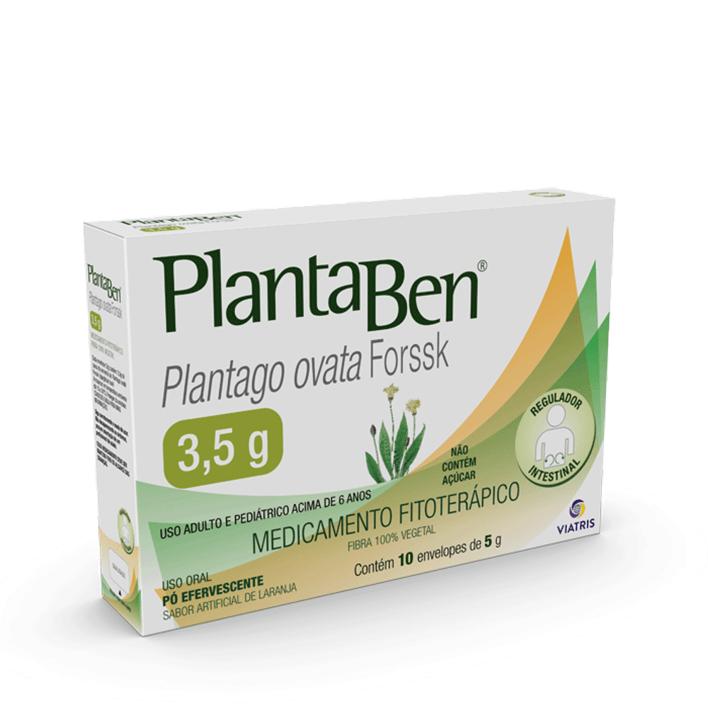 Laxante Fitoterápico PlantaBen 3,5g Sabor Laranja Sem Açúcar 10 ...