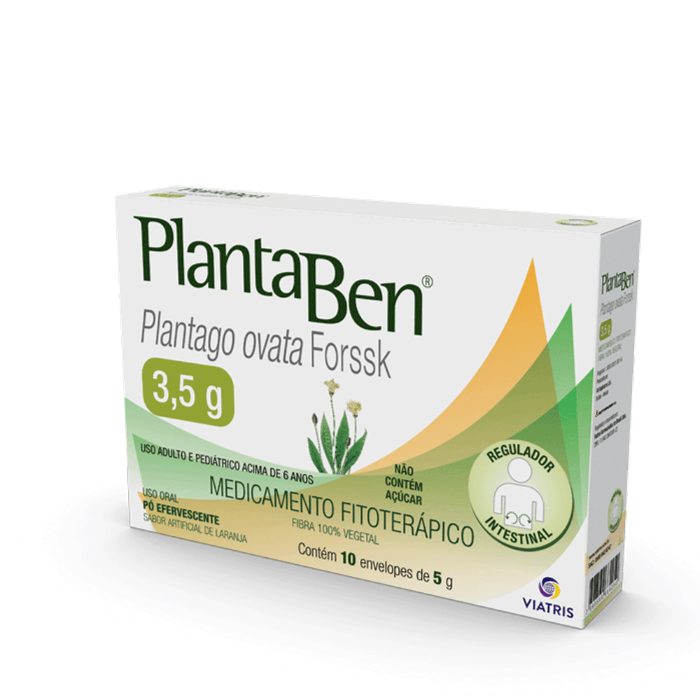 Laxante Fitoterápico PlantaBen 3,5g Sabor Laranja Sem Açúcar 10 ...