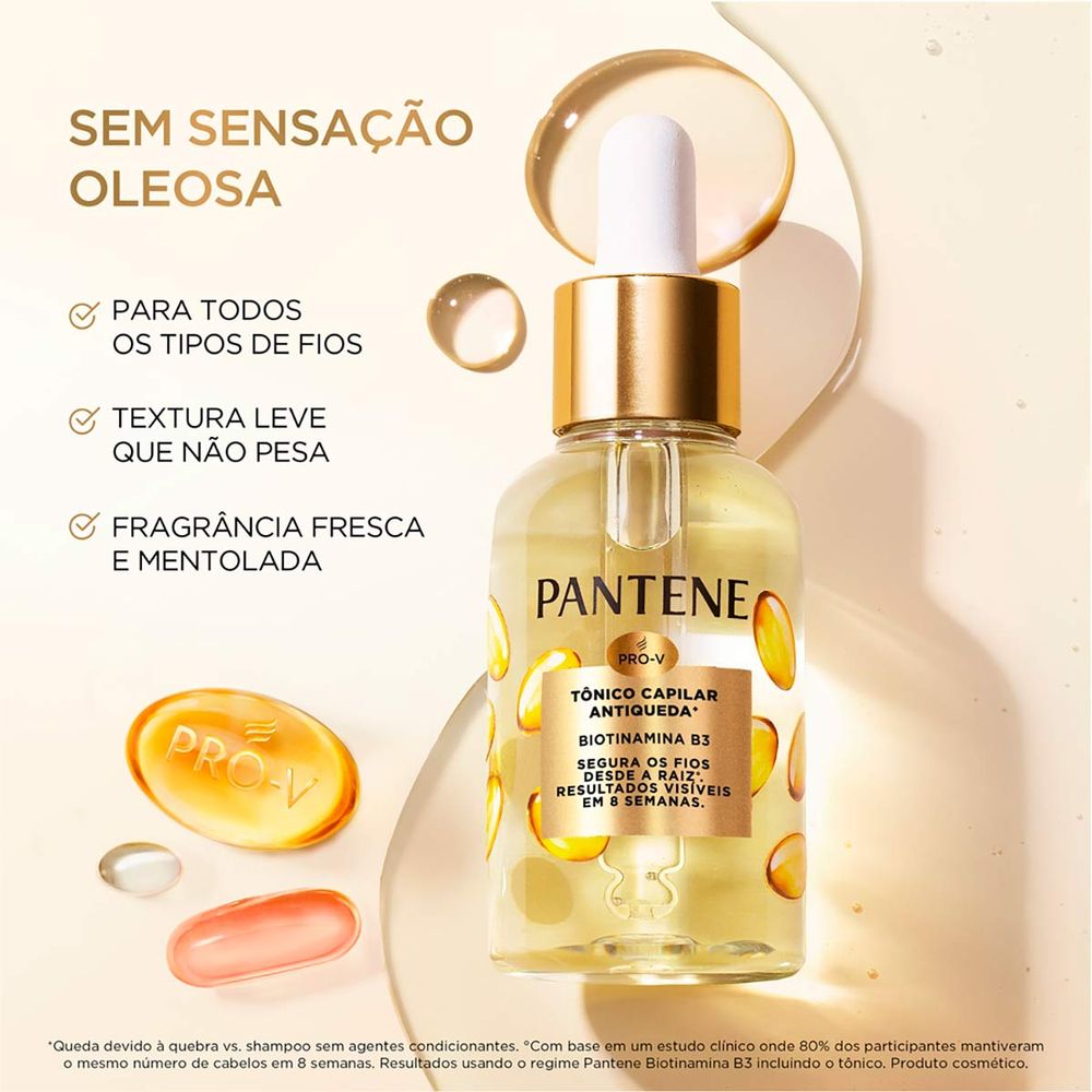 Tônico Capilar Pantene Biotinamina B3 Antiqueda+ 52ml - Drogarias Pacheco