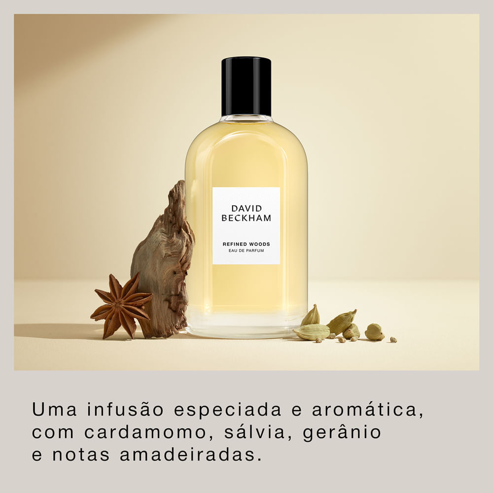 David Beckham The Collecion Refined Woods Edp 100ml - Drogarias Pacheco