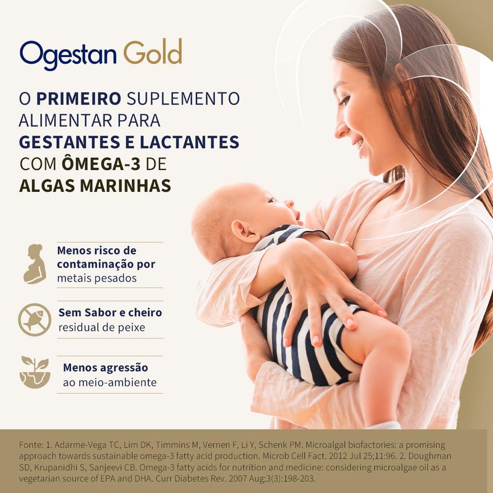 Ogestan Gold 90 Cápsulas - Drogarias Pacheco