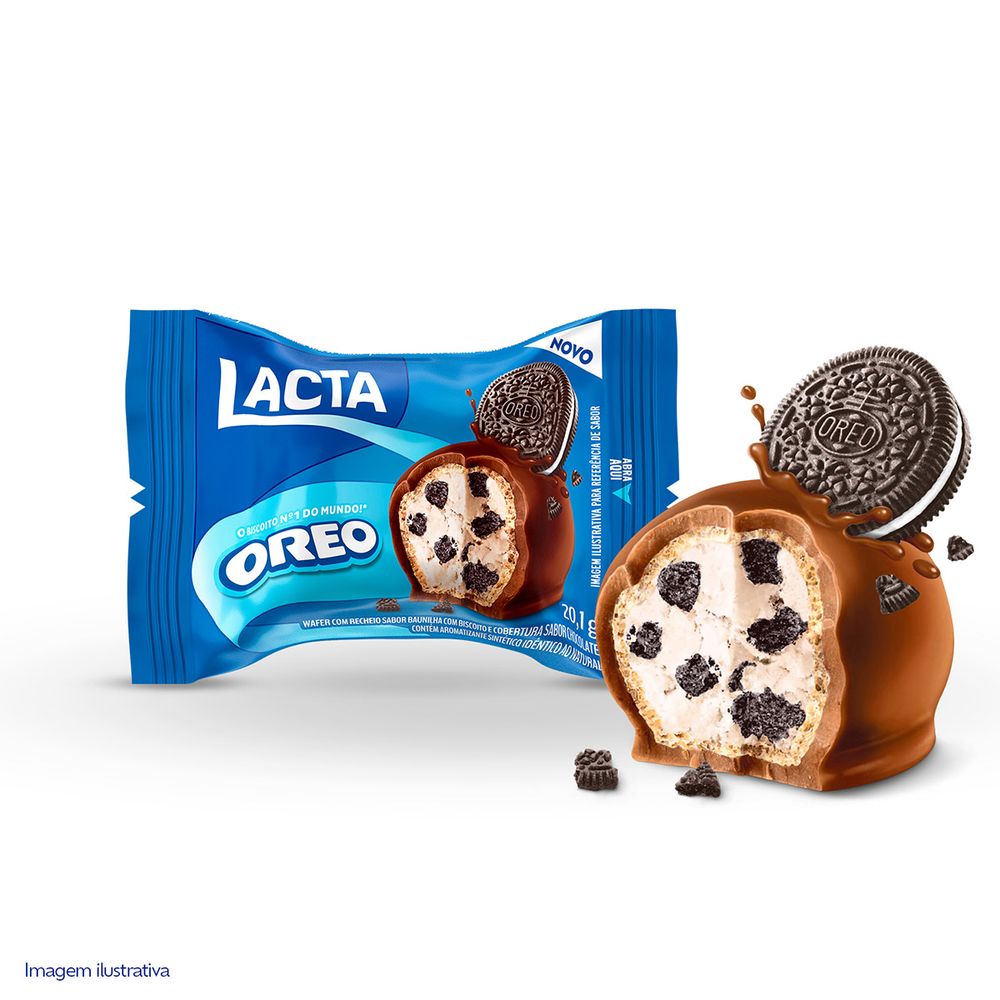 Bombom Lacta Oreo 40g - Drogarias Pacheco