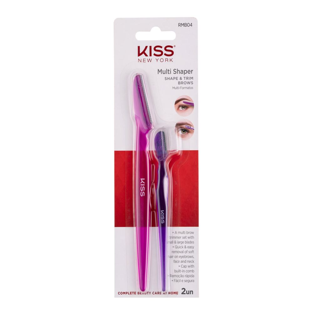 Kit Navalha Kiss 2 Unidades - Drogarias Pacheco