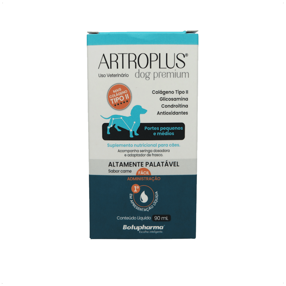 ARTROPLUS DOG PREMIUM 90ML PARA CÃES - Drogarias Pacheco