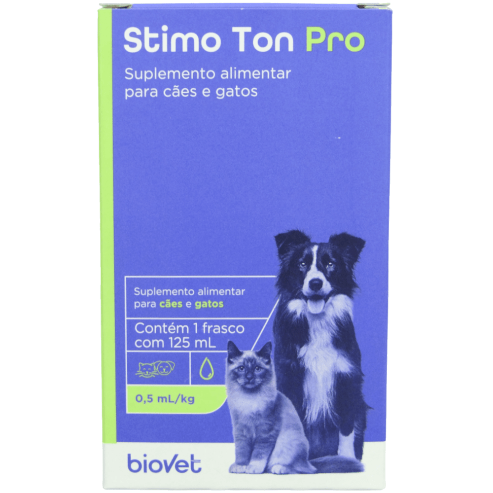 Stimo Ton Pro 125ml Para Cães e Gatos Biovet - Drogarias Pacheco