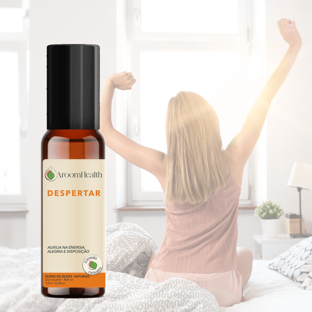 Blend de óleos essenciais Despertar10 ml roll-on - Fórmula Exclusiva ...