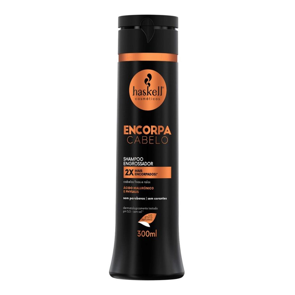 Shampoo Haskell Engrossa Cabelo 300ml - Drogarias Pacheco