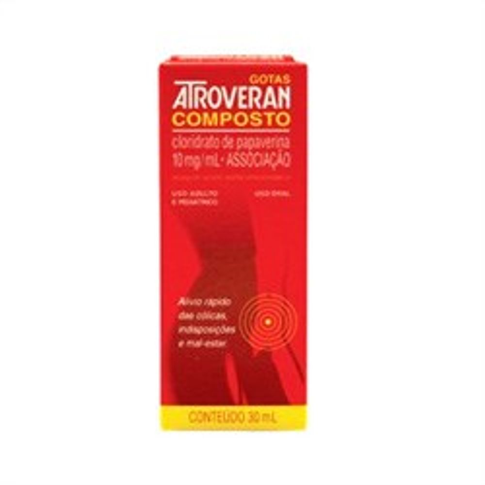 Atroveran Gotas 30ml - Drogarias Pacheco