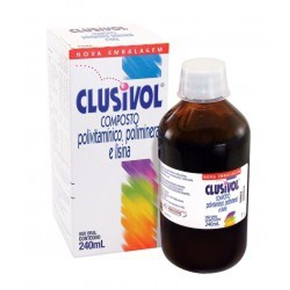 Clusivol Composto Pfizer 240ml - Drogarias Pacheco