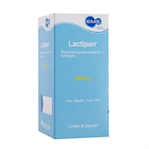 Lactipan 200mg EMS 6 Comprimidos - Drogarias Pacheco