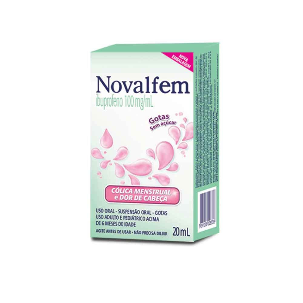 Novalfem 20ml Sanofi Aventis Gotas - Drogarias Pacheco