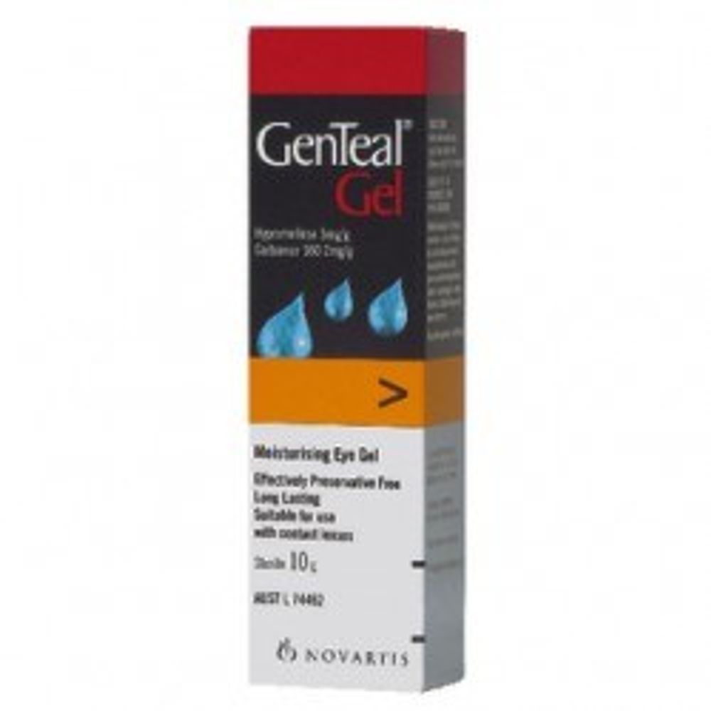 Genteal Gel Novartis Biociências 10g - Drogarias Pacheco