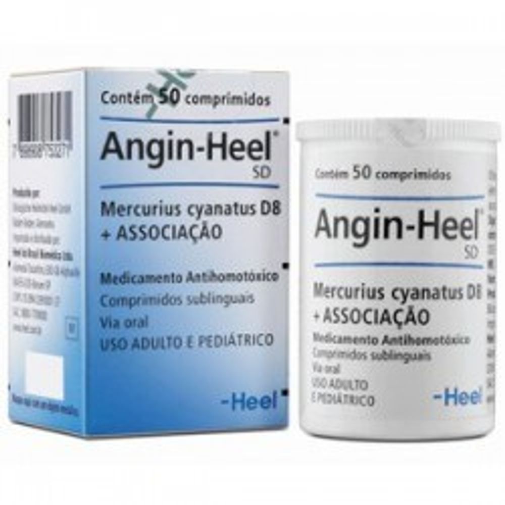 Angin Heel SD 50 comprimidos - Drogarias Pacheco