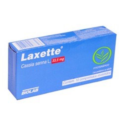 Laxette 33 5mg Biolab 10 Comprimidos - Drogarias Pacheco