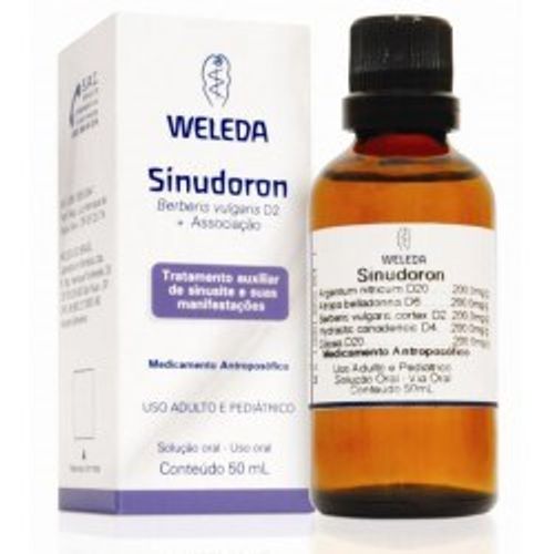 Sinudoron Weleda Gotas 50ml - Drogarias Pacheco
