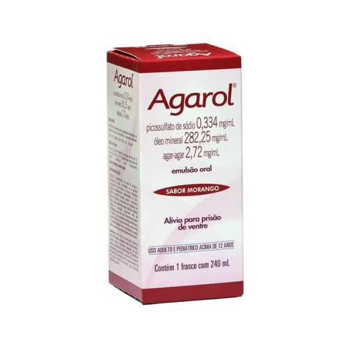 Agarol Sabor Morango Genomma 240ml - Drogarias Pacheco