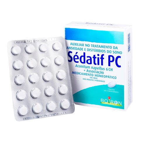Sédatif Pc Boiron 60 Comprimidos - Drogarias Pacheco