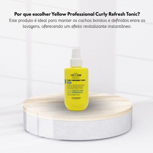 Tônico Capilar Yellow Curls Refresh Cachos 150 ml - Drogarias Pacheco