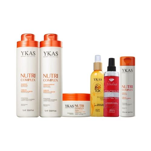 Kit Ykas Nutri Complex Salon Completo+All In One+Btx Líquido ...