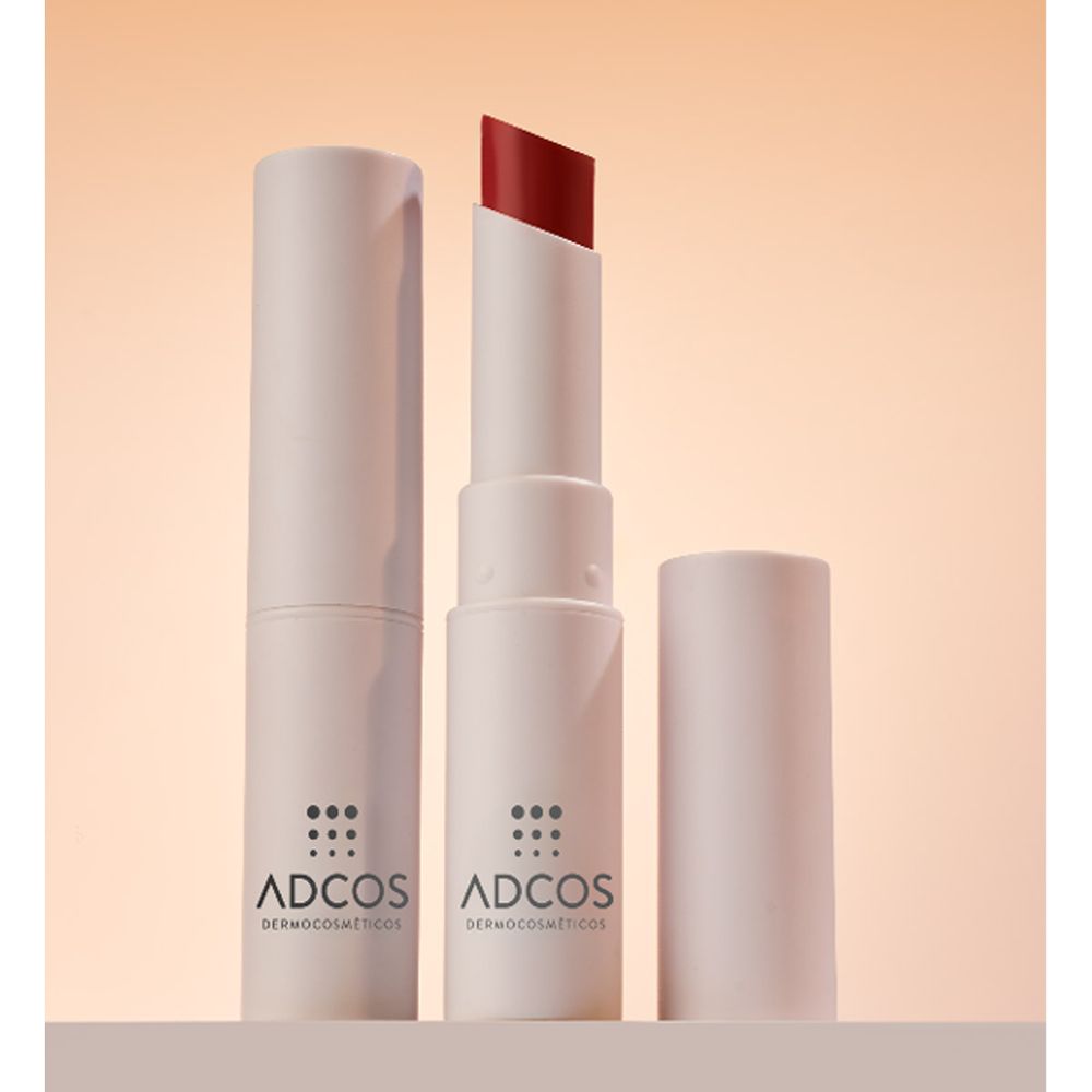 Batom Hidratante Labial Adcos Ultranutrição Cor Caramelo 3,2g ...