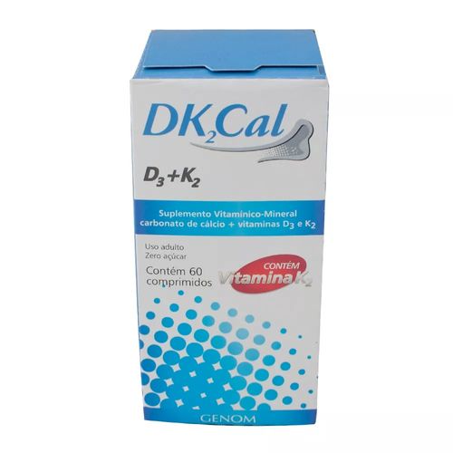Dk2Cal União Química 60 comprimidos - Drogarias Pacheco