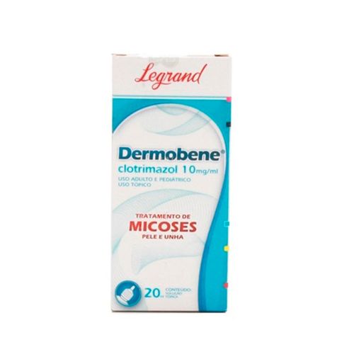 Dermobene 10mg/ml Legrand Solução Tópica 20ml - Drogarias Pacheco