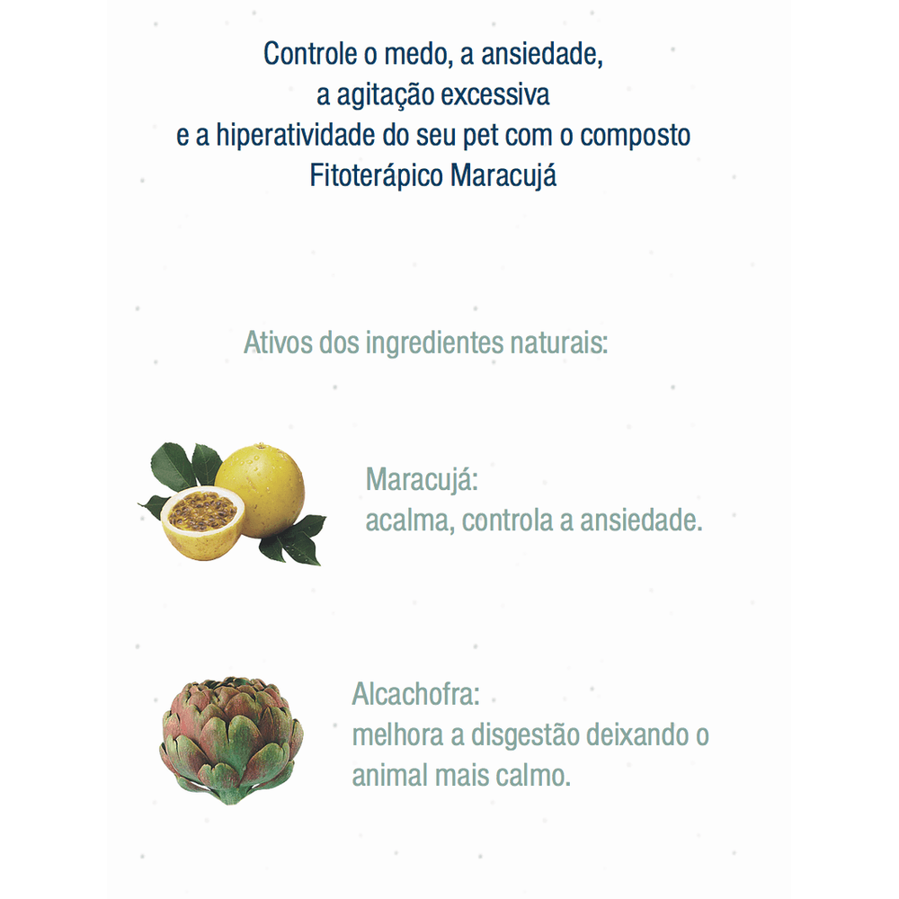 Suplemento Natural Maracujá Botica Animal 45 Comprimidos - Drogarias ...