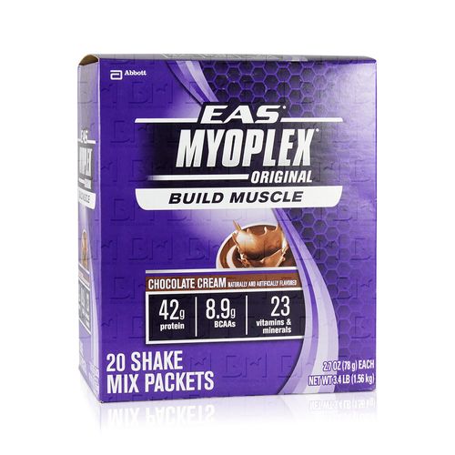 Myoplex Original 42g (20 sachês) chocolate - EAS - Drogarias Pacheco