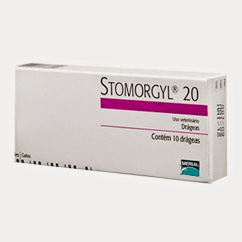 STOMORGYL 20mg - caixa com 10 compr. - Drogarias Pacheco