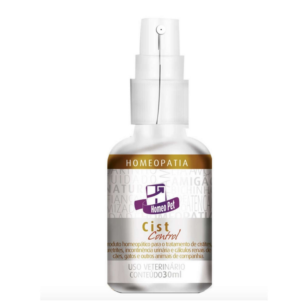 Homeopatia para Cães e Gatos Cist Control - Homeopet - Drogarias Pacheco
