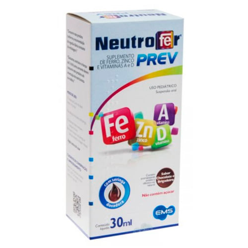 Neutrofer Prev EMS 30ml - Drogarias Pacheco