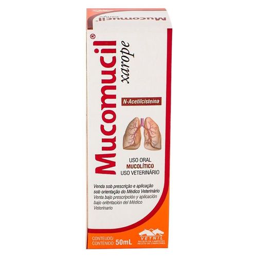 Mucomucil Xarope Vetnil - Drogarias Pacheco