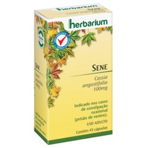 Sene 100mg 45 Cápsulas - Drogarias Pacheco