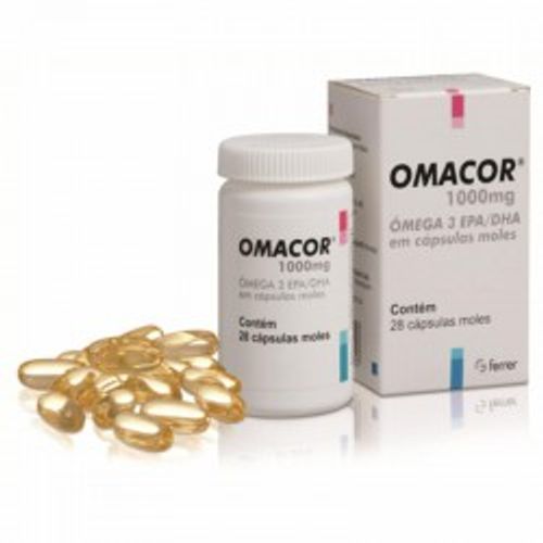 Omacor 1000mg 28 Cápsulas - Drogarias Pacheco