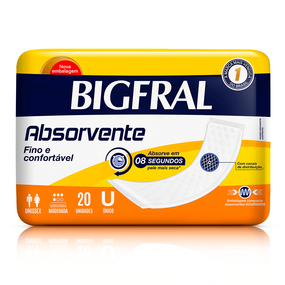 Absorvente Geriátrico Bigmaxi Super 20 Unidades - Drogarias Pacheco