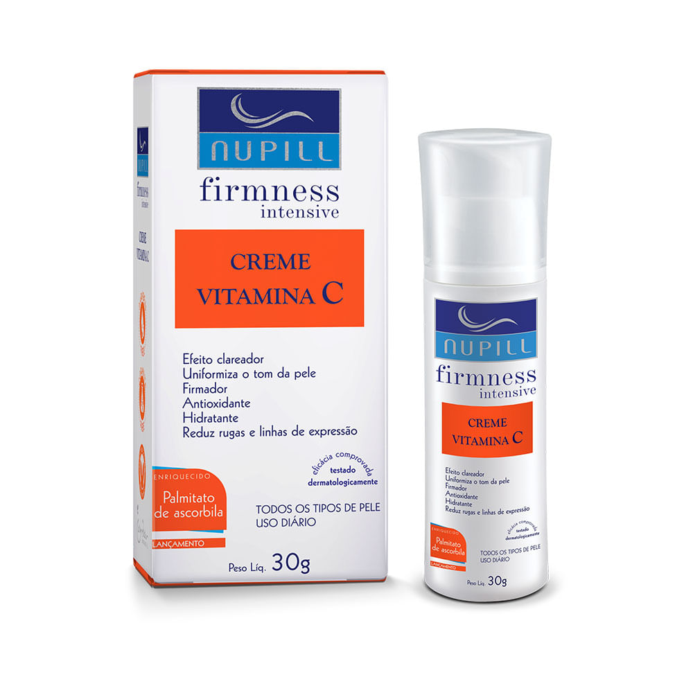 Creme Facial Nupill Vitamina 30g - Drogarias Pacheco
