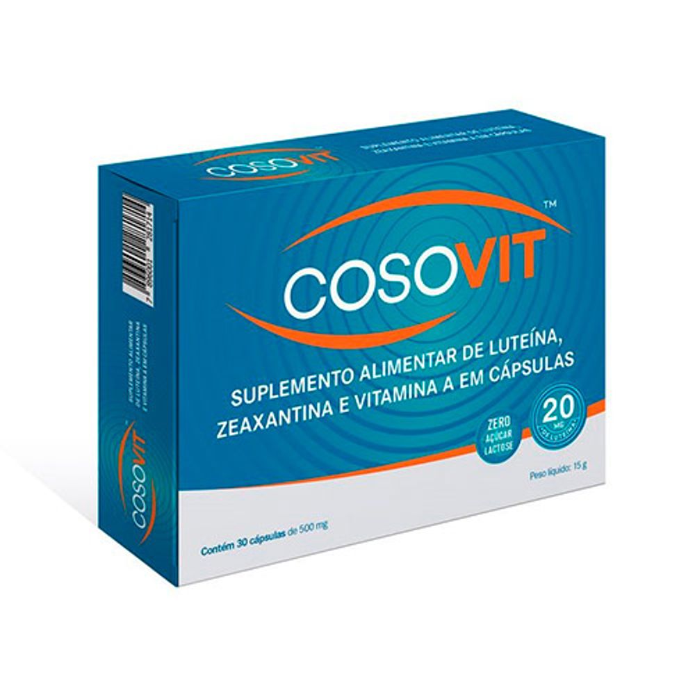Suplemento Vitamínico Cosovit 30 Cápsulas - Drogarias Pacheco