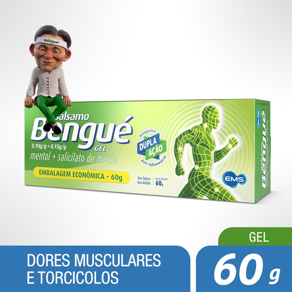 Balsamo Bengue Gel Ems 60g - Drogarias Pacheco