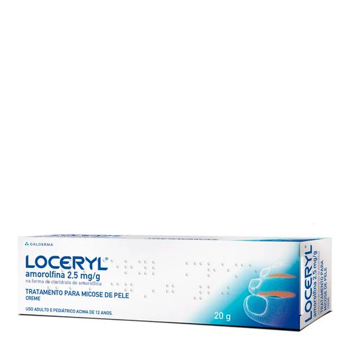 Loceryl 0,25% Creme Galderma 20g - Drogarias Pacheco