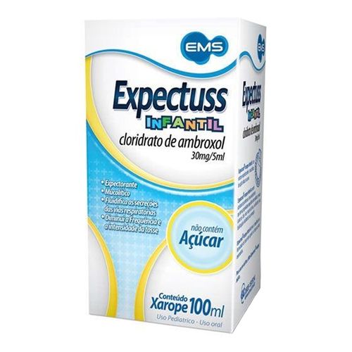 Expectuss Xarope Infantil 100ml - Drogarias Pacheco