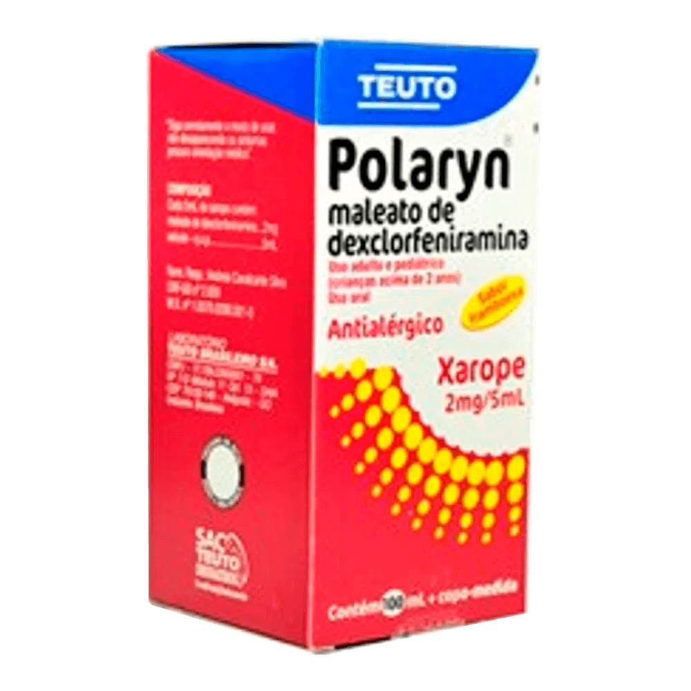 Polaryn Xarope 0,4mg/ml Teuto 100ml - Drogarias Pacheco