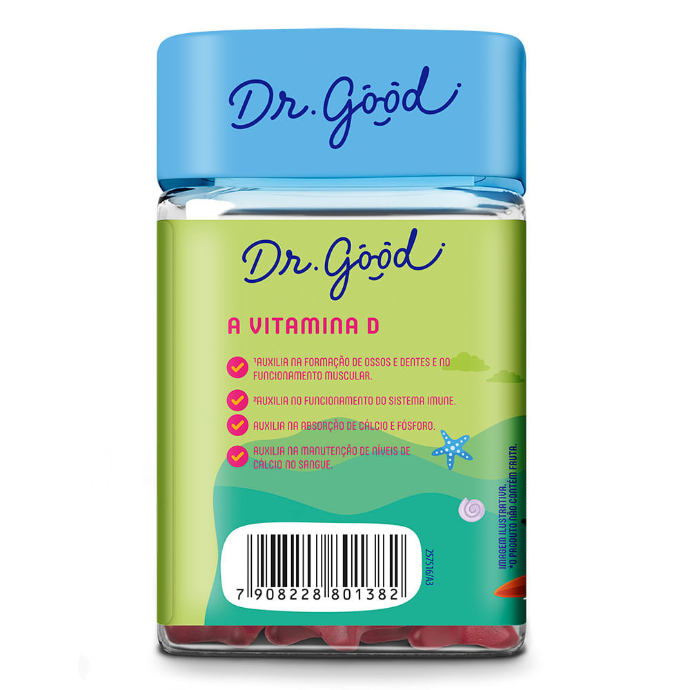 Suplemento Alimentar Dr Good Vitamina D Kids 30 Gomas - Drogarias Pacheco