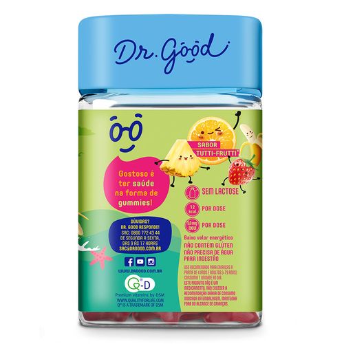 Suplemento Alimentar Dr Good Vitamina D Kids 30 Gomas - Drogarias Pacheco