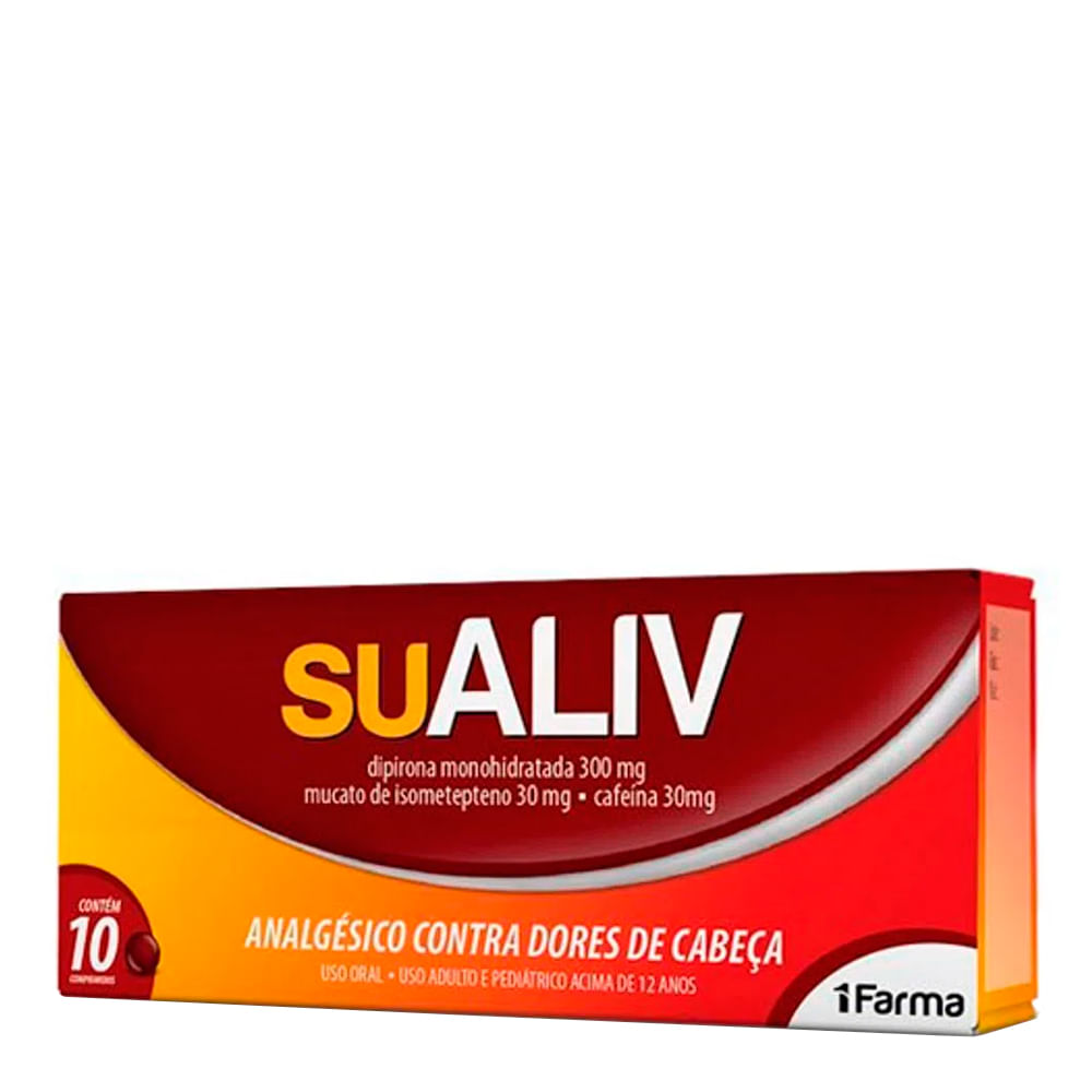 Sualiv Cimed 10 Comprimidos - Drogarias Pacheco