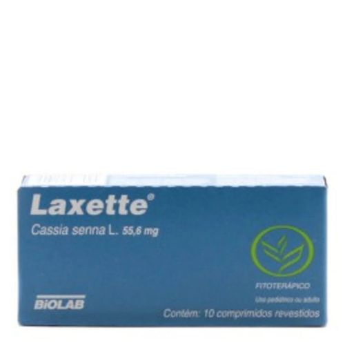 Laxette 55 6mg Avert 10 Comprimidos Revestidos - Drogarias Pacheco