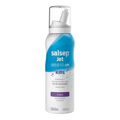 Descongestionante Nasal Salsep Jet Kids 100ml - Drogarias Pacheco
