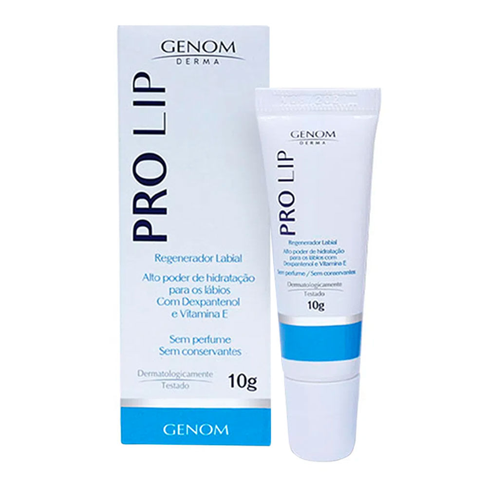 Regenerador Labial Genom Pro Lip 10g - Drogarias Pacheco