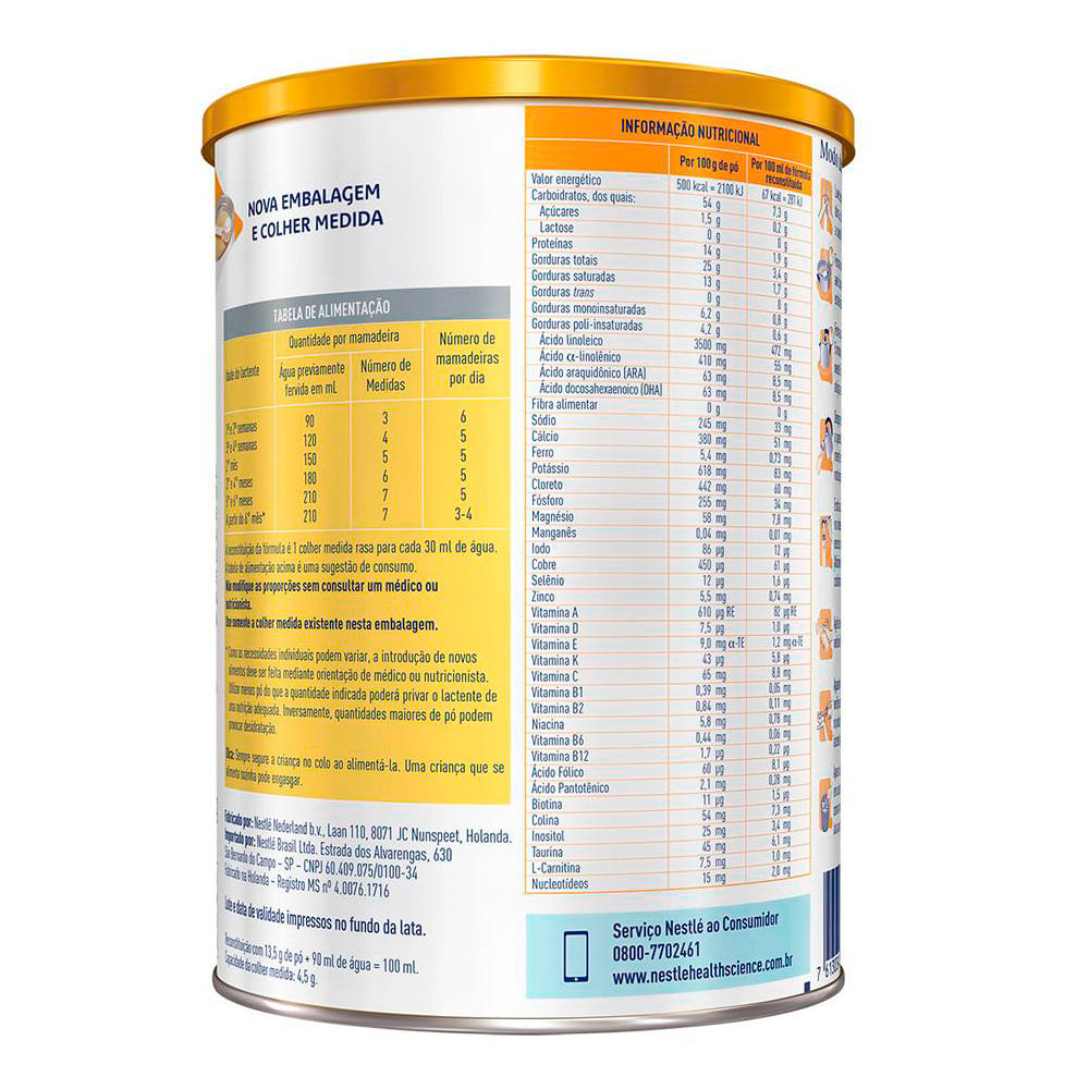 Fórmula infantil Nestlé Alfaré 400g - Drogarias Pacheco