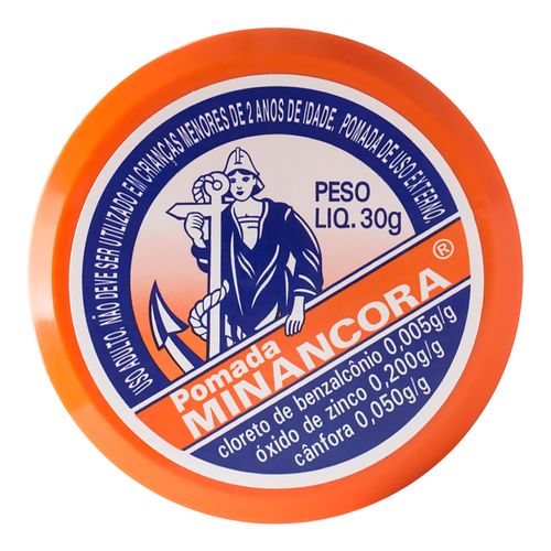 Minancora Pomada 30g - Drogarias Pacheco